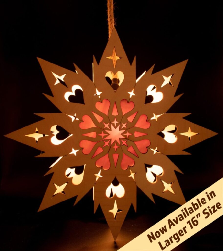 Koselig Lighted Hanging Scandinavian Welcome Star – Shop Iowa