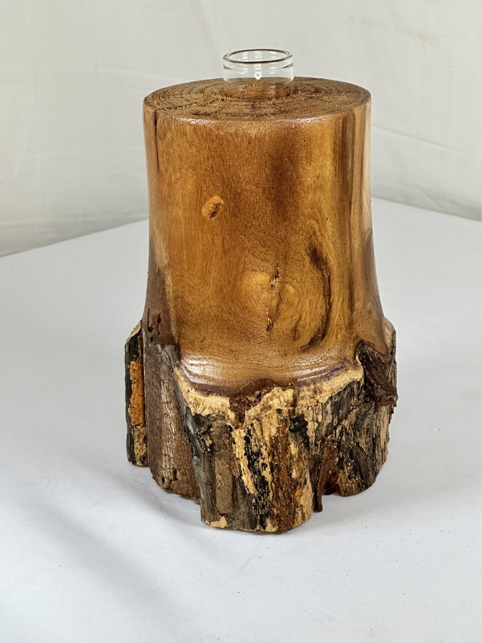 Hand Turned Hedge Log Vase – Shop Iowa