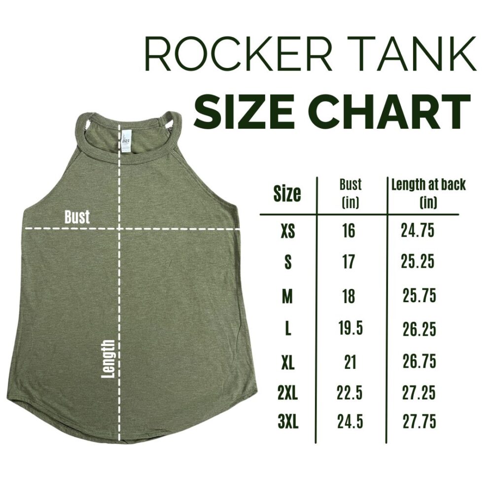 Def Tired Rocker Tank – Shop Iowa