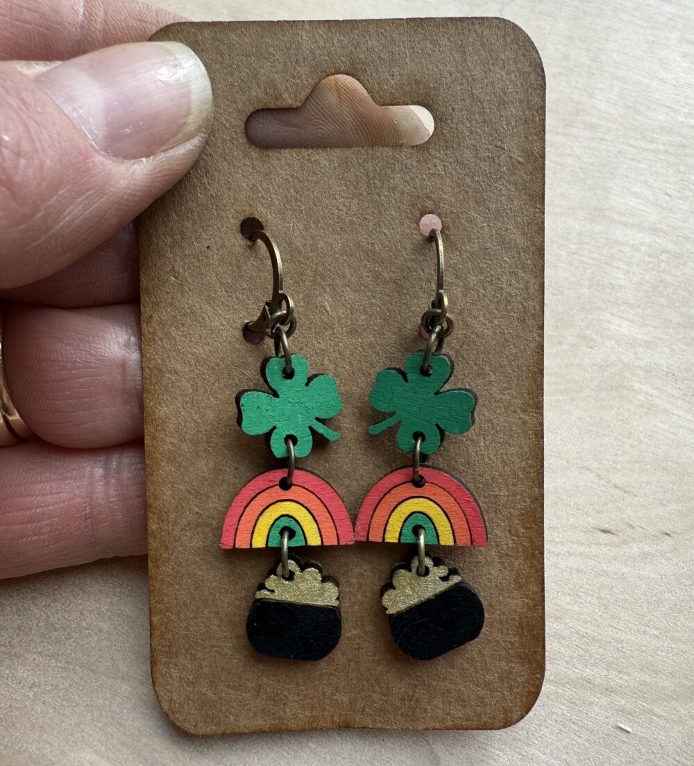 St Patrick Trio Dangle Earrings – Shop Iowa