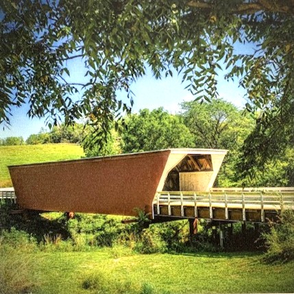Cedar Covered Bridge – Madison County, Iowa – Photo Canvas by Artist ...
