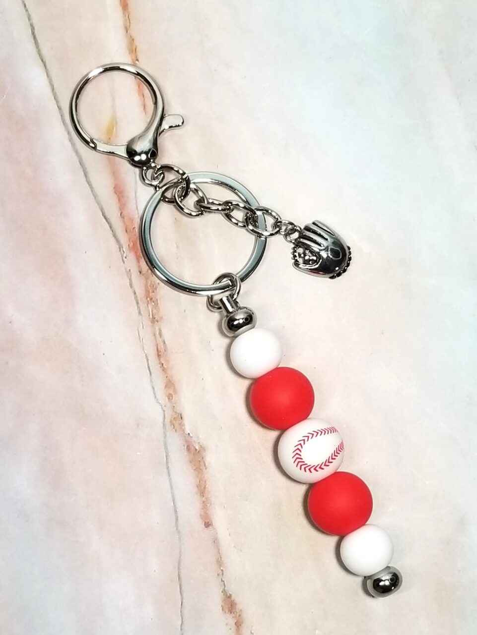 Baseball & Softball Silicone Bead Keychains – Shop Iowa