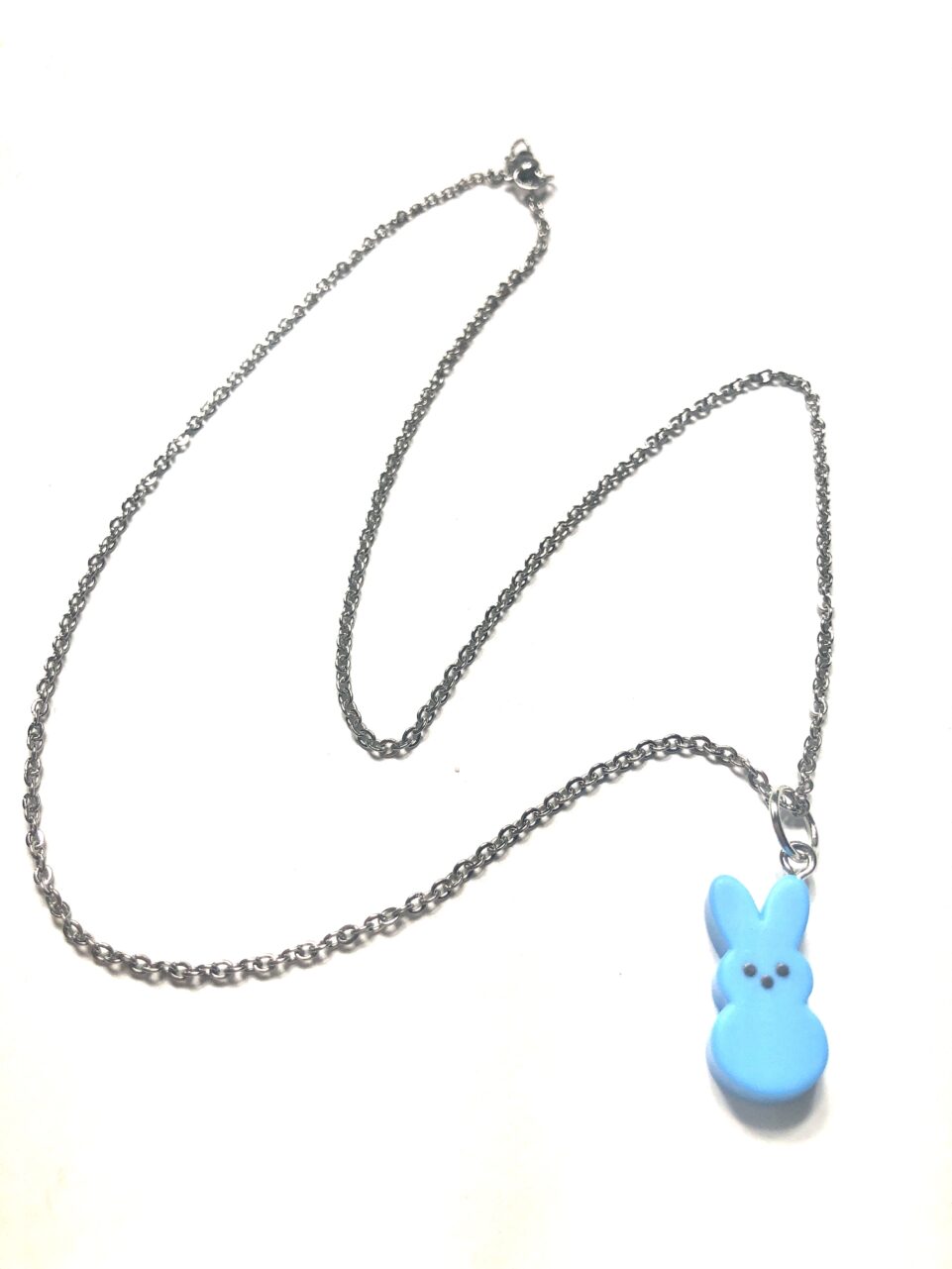 Handmade Blue Bunny Pendant Necklace for Easter – Shop Iowa