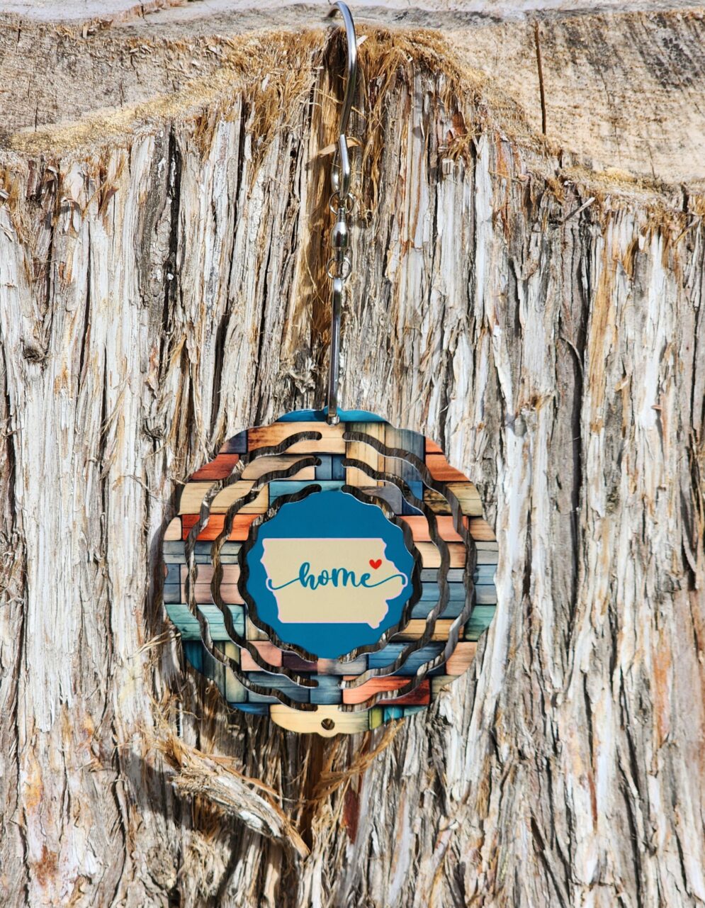 Mini Iowa Home Metal Wind Spinner 360 Swivel – Shop Iowa