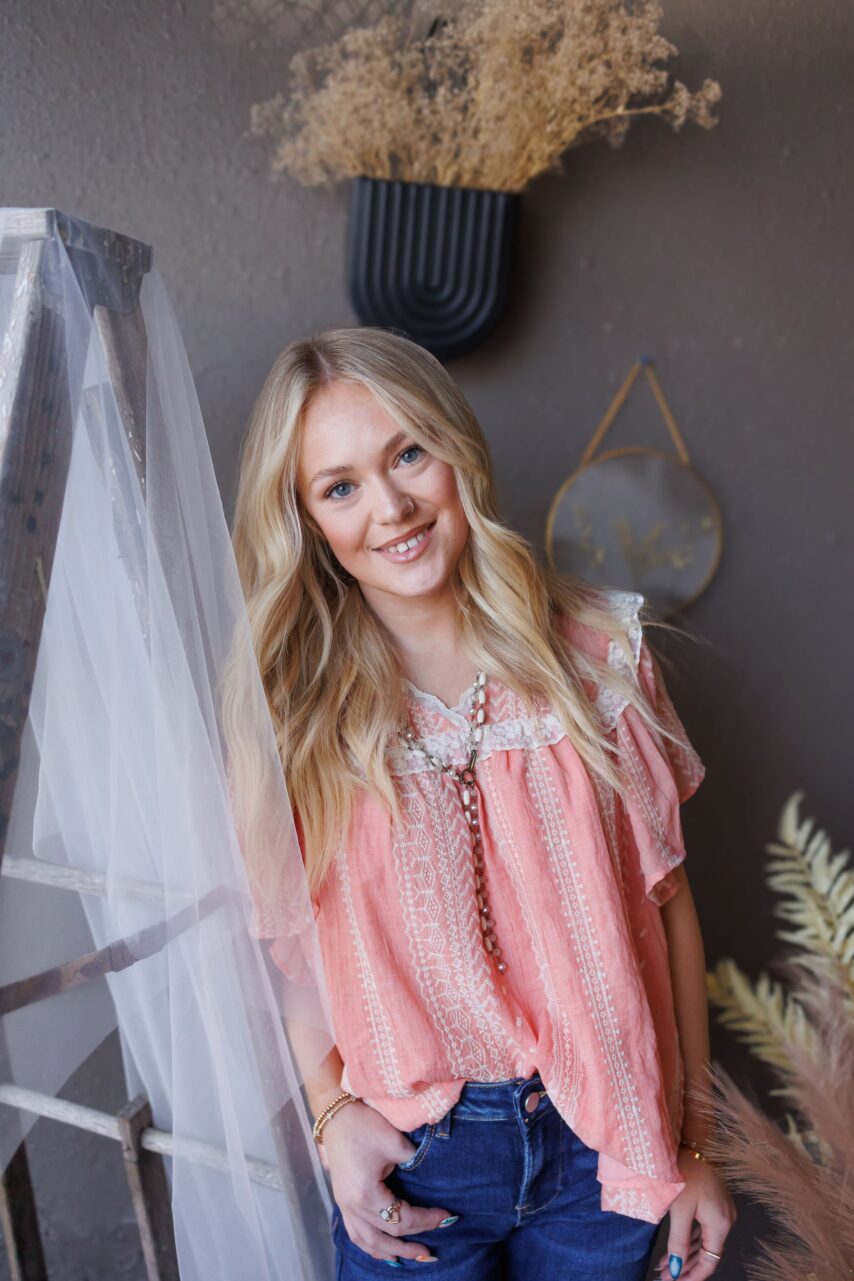 Georgia Peach Top – Shop Iowa