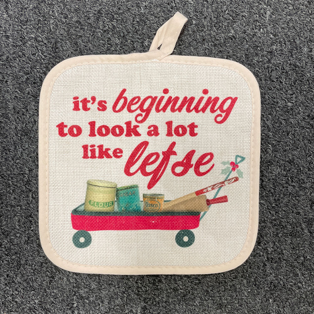 Look Like Lefse Pot Holder (Anti-potato lefse) – Shop Iowa