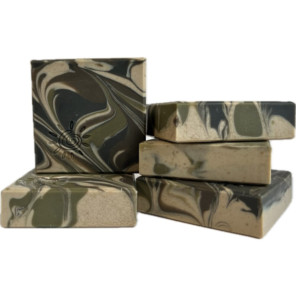 Hemp & Macadamia Nut Swirl Goat’s Milk Handmade Soap – Shop Iowa