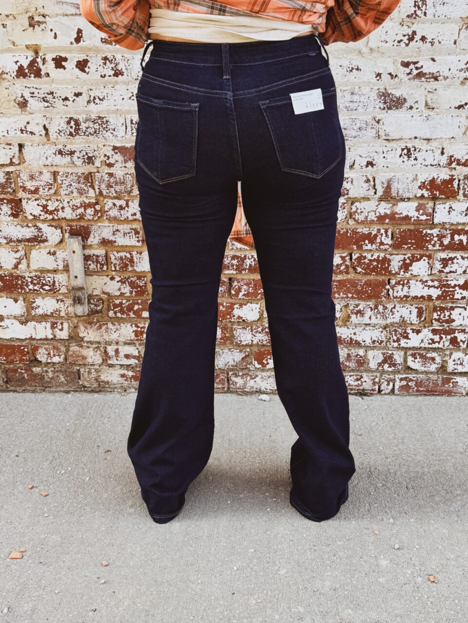 Reba Button Fly Mid Rise Flare Denim – Shop Iowa