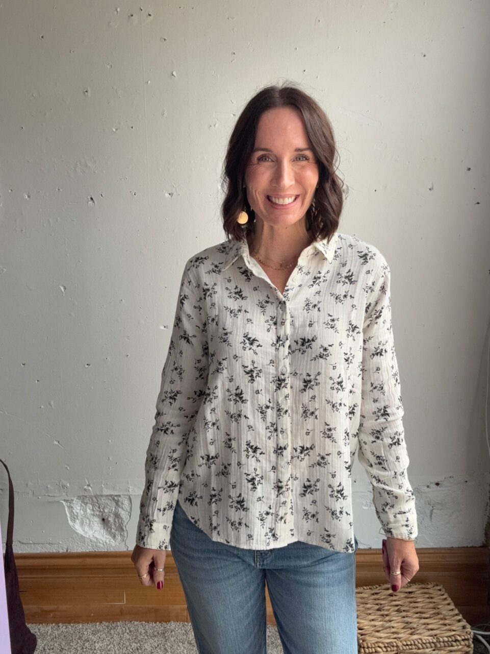 Blake Floral Button Up – Shop Iowa