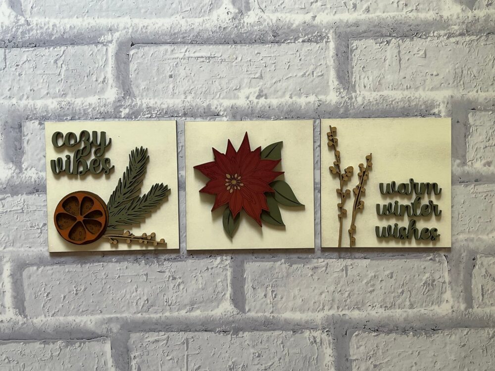 Cozy Christmas Sign Tiles – Shop Iowa
