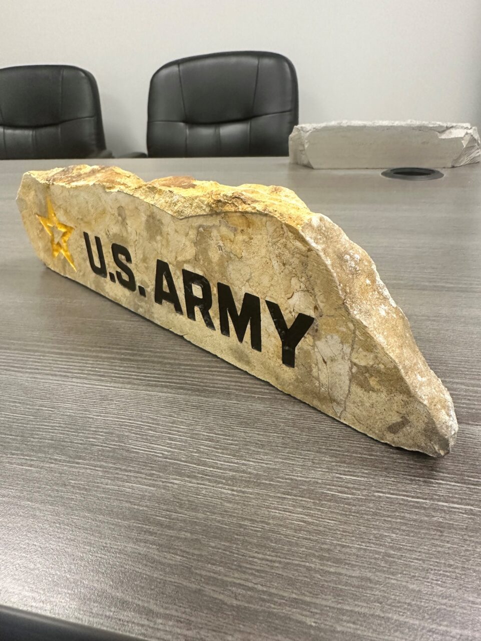 US ARMY Nameplate – Shop Iowa