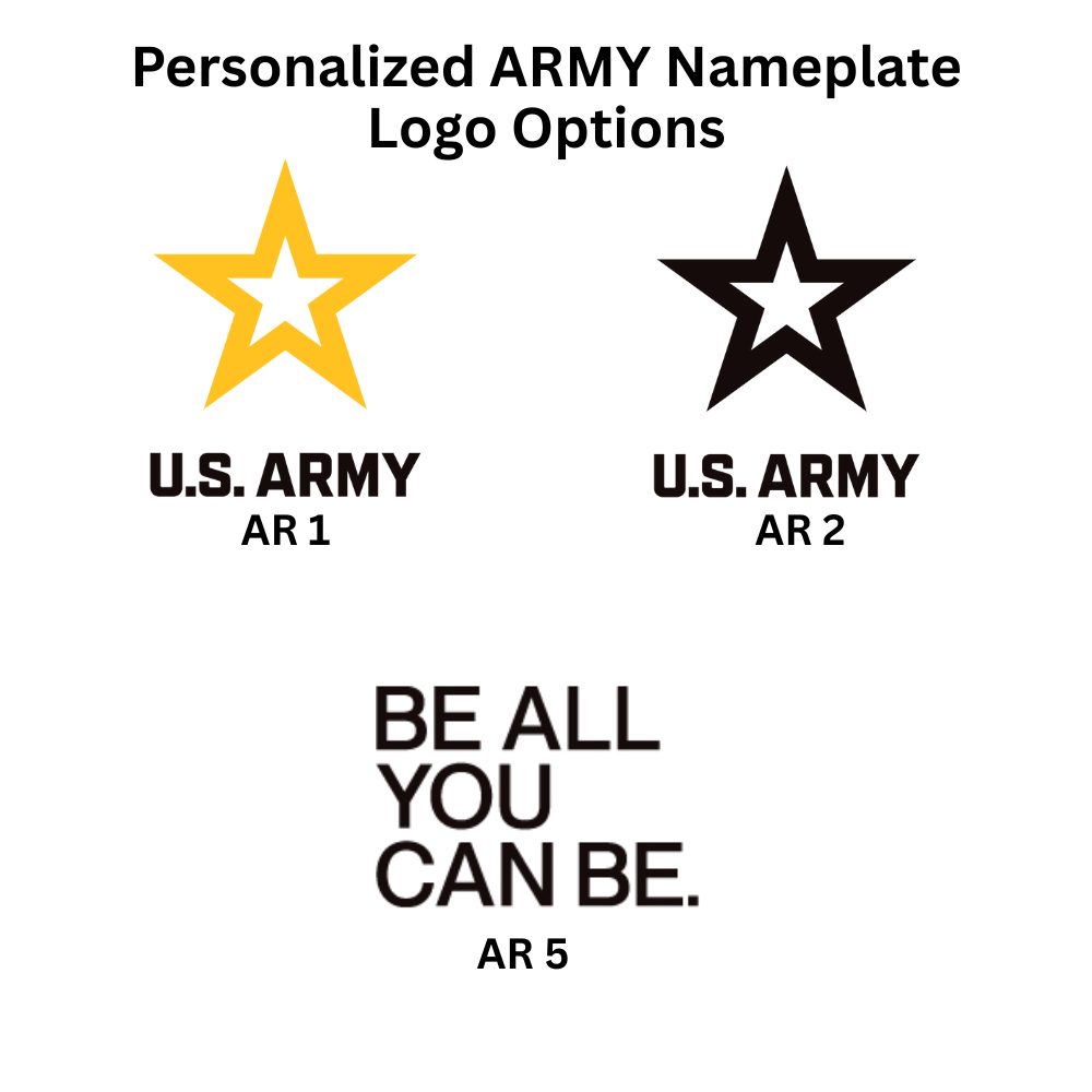Personalized US ARMY Nameplate – Shop Iowa