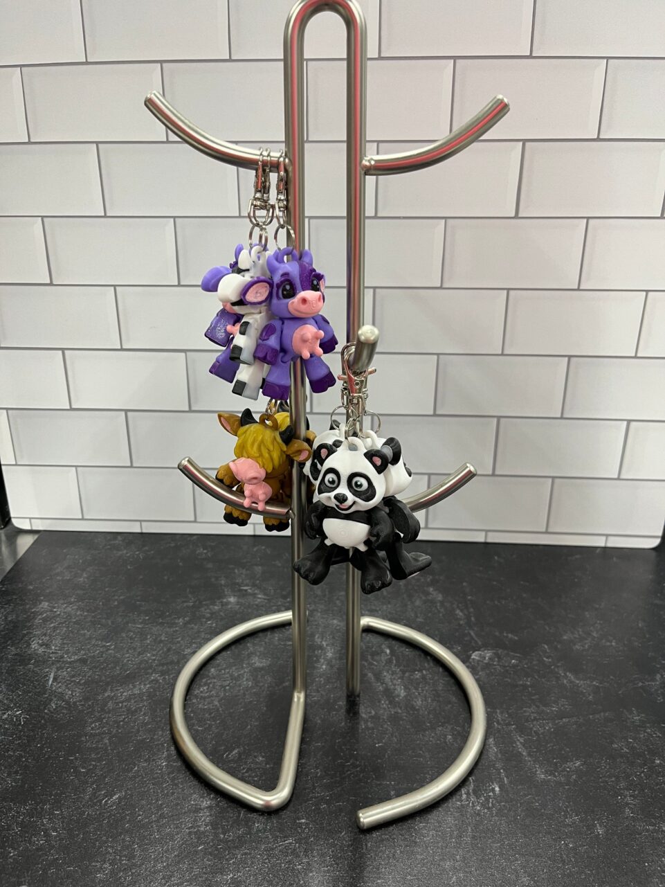 3D Printed Animal Key Chain – Shop Iowa
