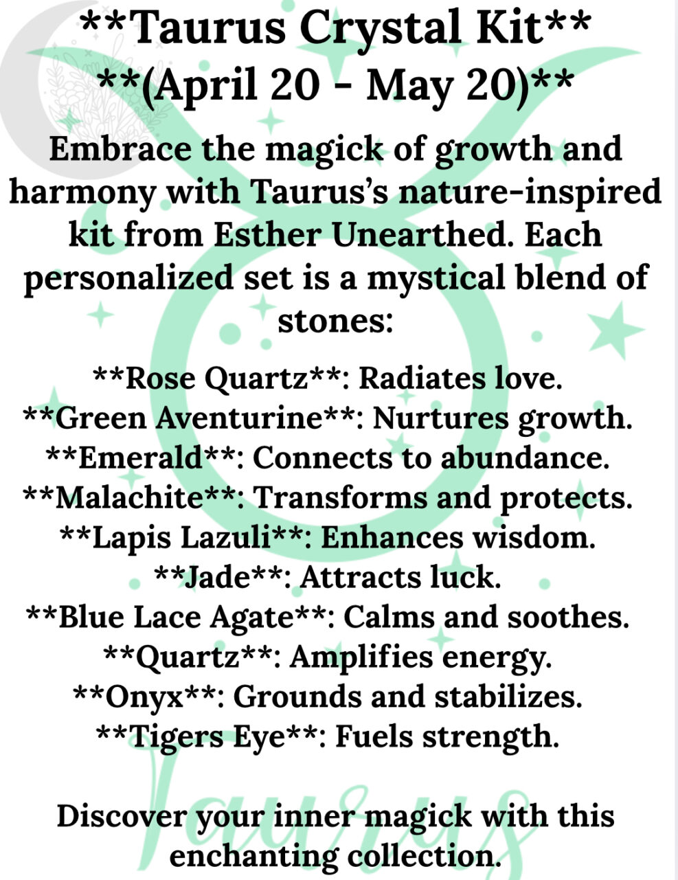 Astrology Crystal Kits – Shop Iowa