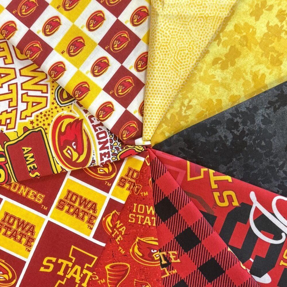 NCAA – Iowa State University Fat Quarter Bundle – Shop Iowa